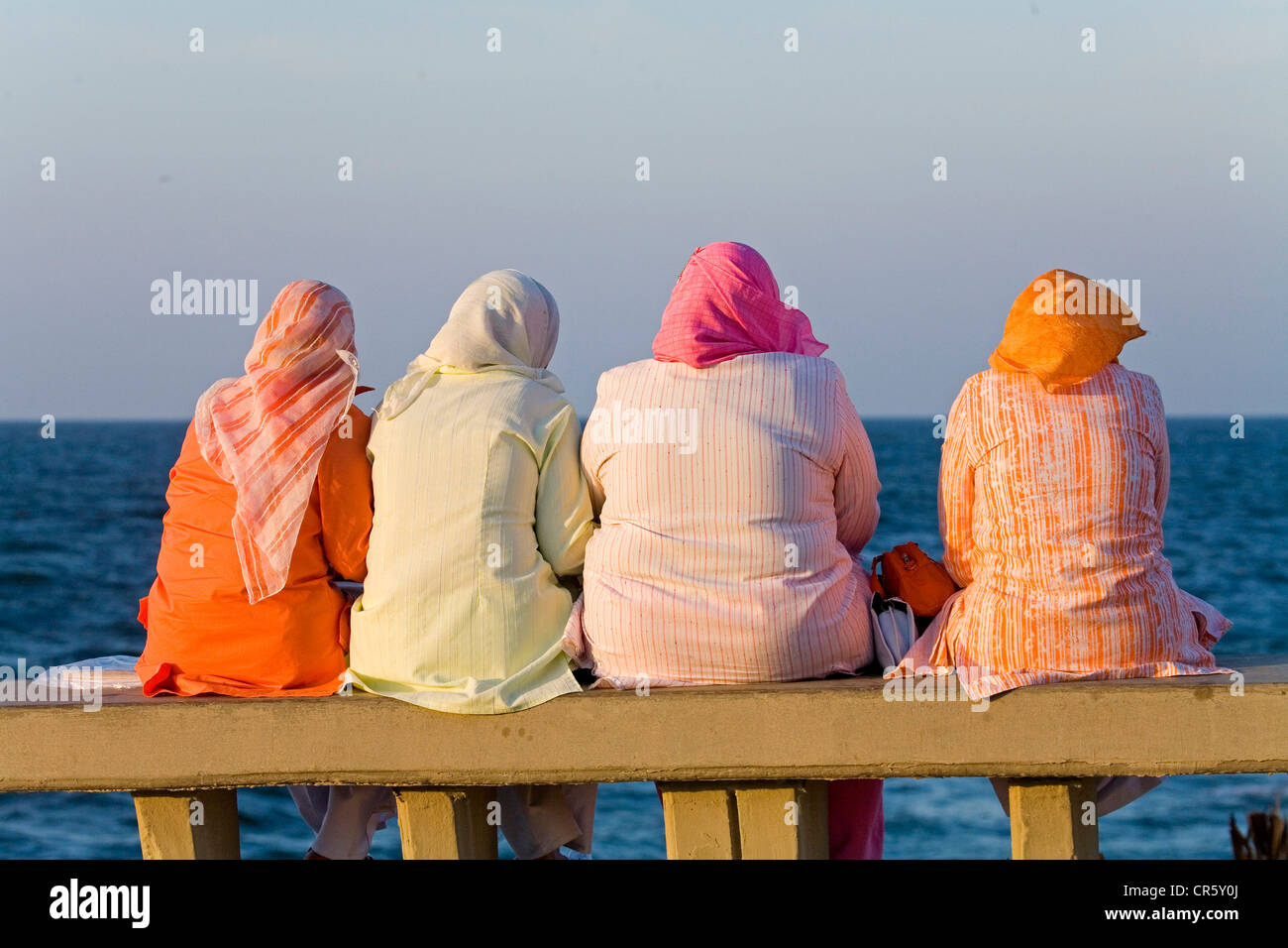 Egypt, Lower Egypt, the Mediterranean Coast, Alexandria, along the ...