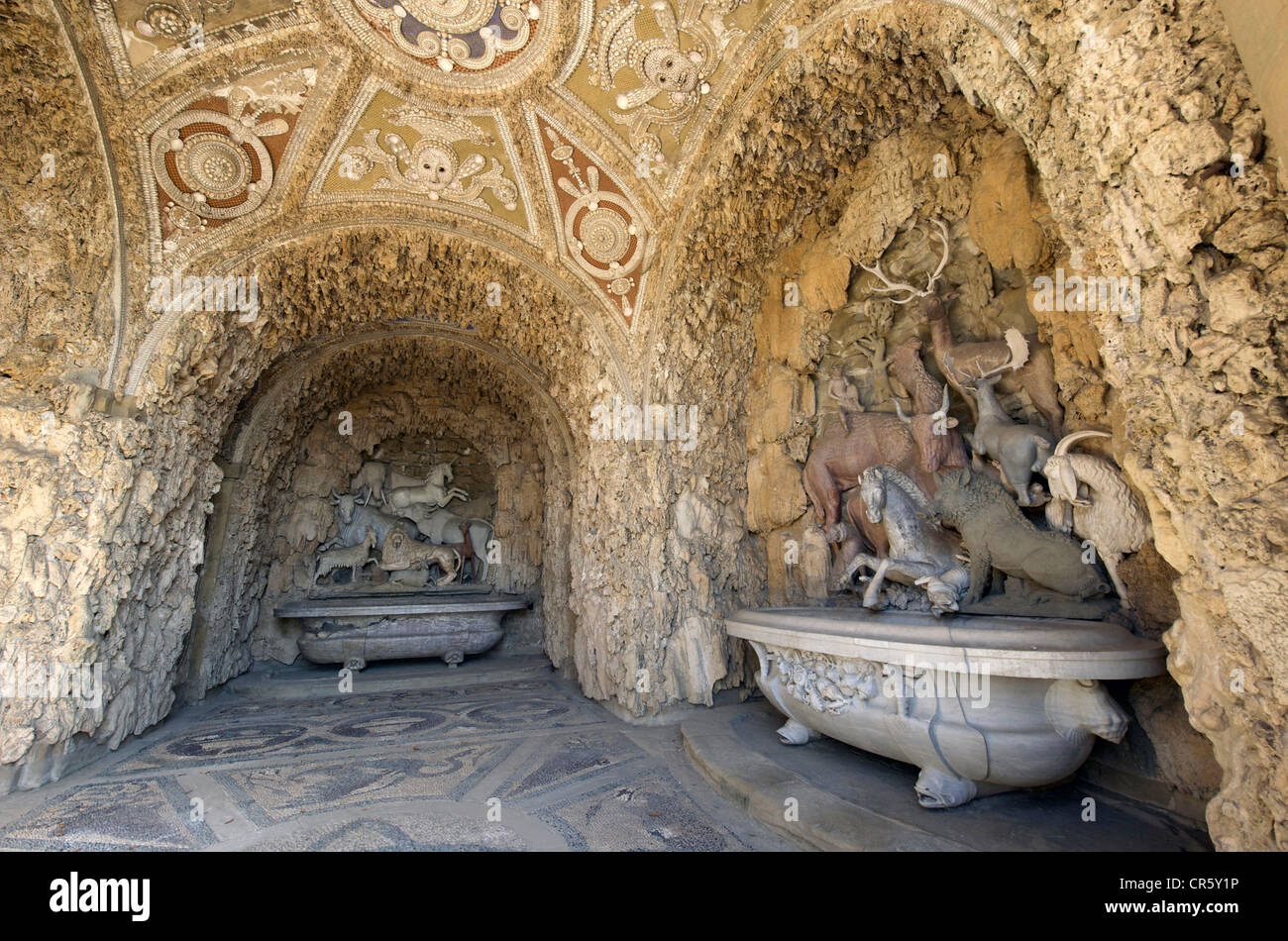Villa di castello grotto hi-res stock photography and images - Alamy