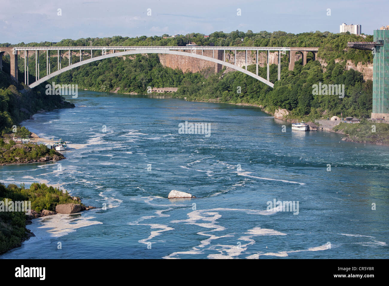 Rainbow bridge. Niagara Falls. Ontario.Canada Stock Photo - Alamy Rainbow bridge. Niagara Falls. Ontario.Canada Stock Photo - Alamy
