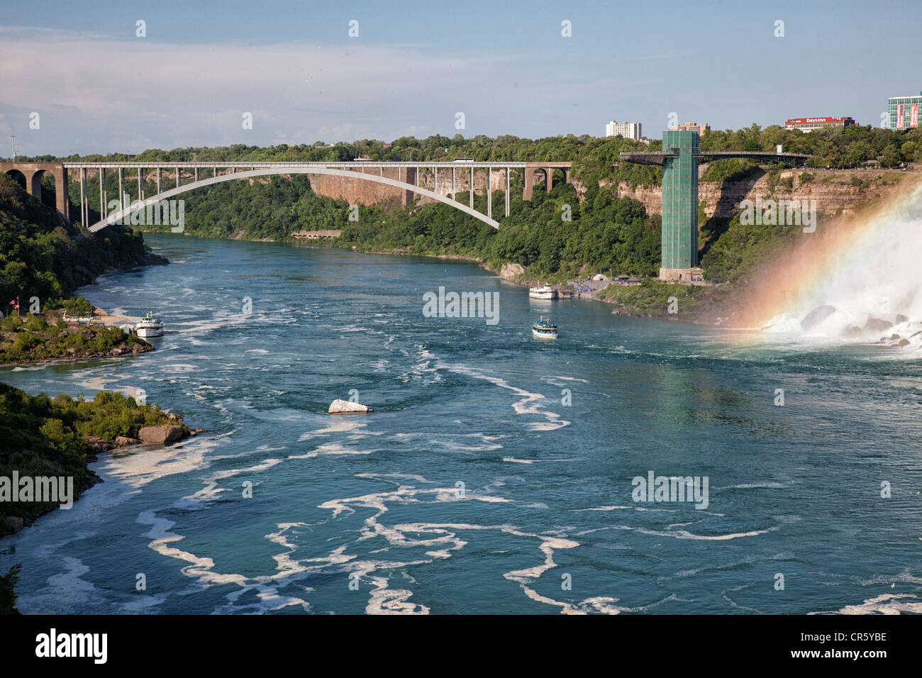 Rainbow bridge. Niagara Falls. Ontario.Canada Stock Photo - Alamy Rainbow bridge. Niagara Falls. Ontario.Canada Stock Photo - Alamy