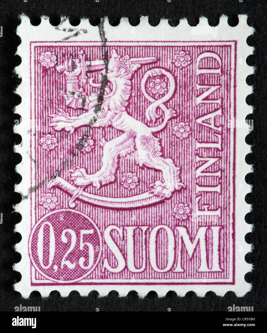Finnish postage stamp Stock Photo - Alamy