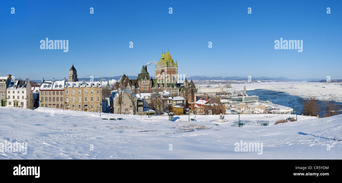 Canada, Quebec Province, Quebec City, Old Town UNESCO World Heritage ...