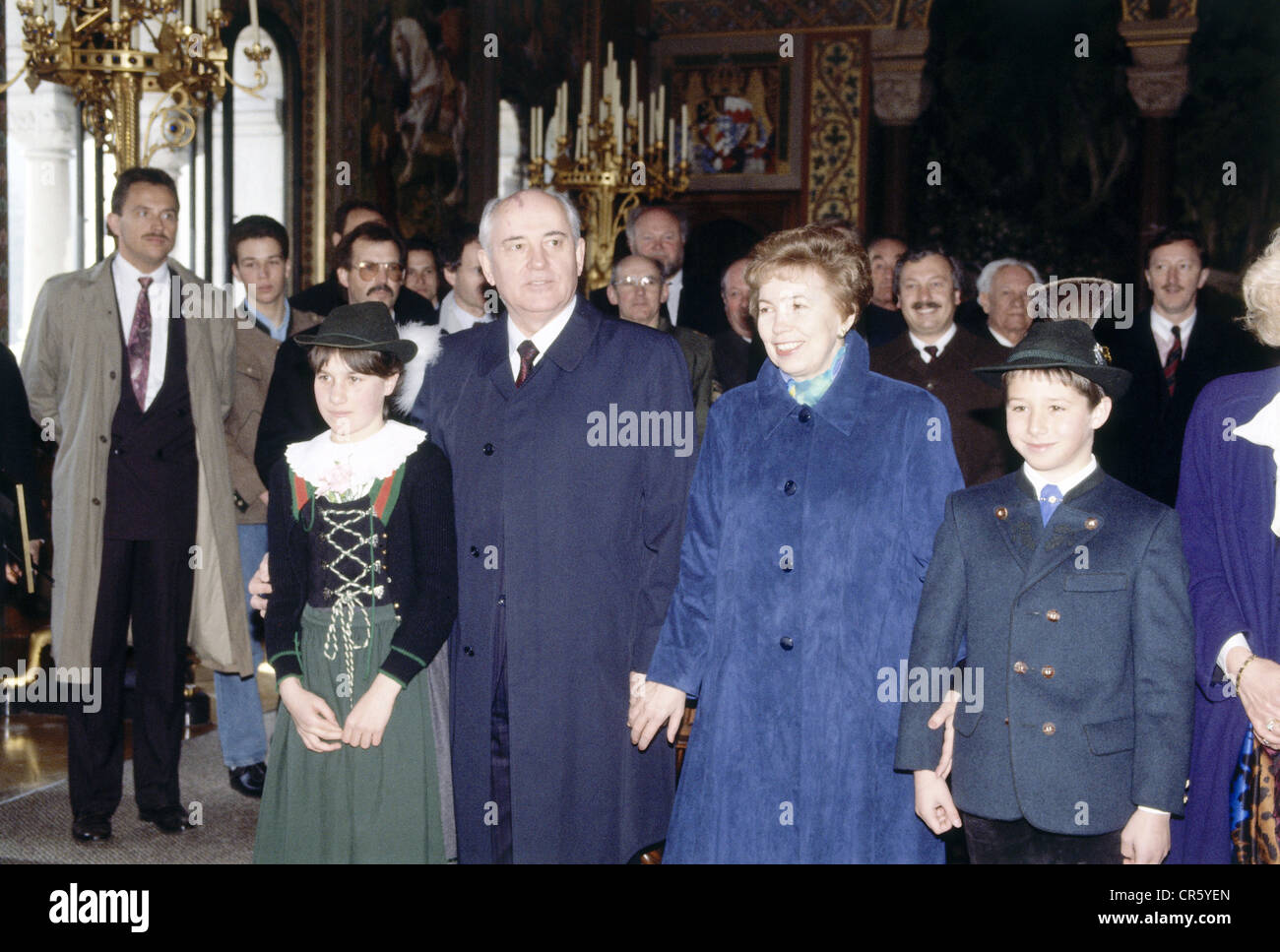 Mikhail and raisa gorbachev hi-res stock photography and images - Alamy