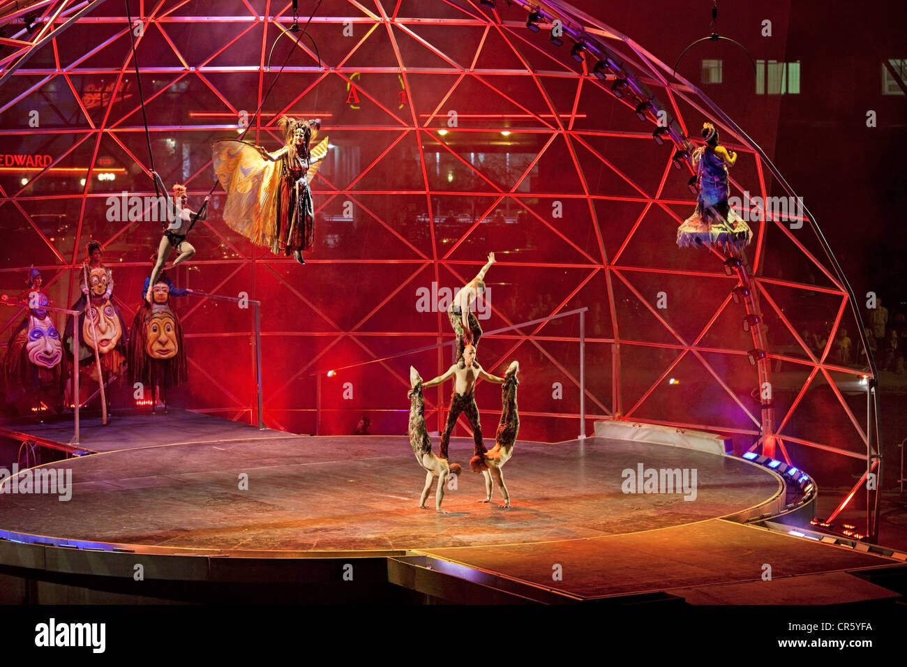 Canada, Quebec Province, Quebec City, Les Chemins Invisibles, Cirque du ...