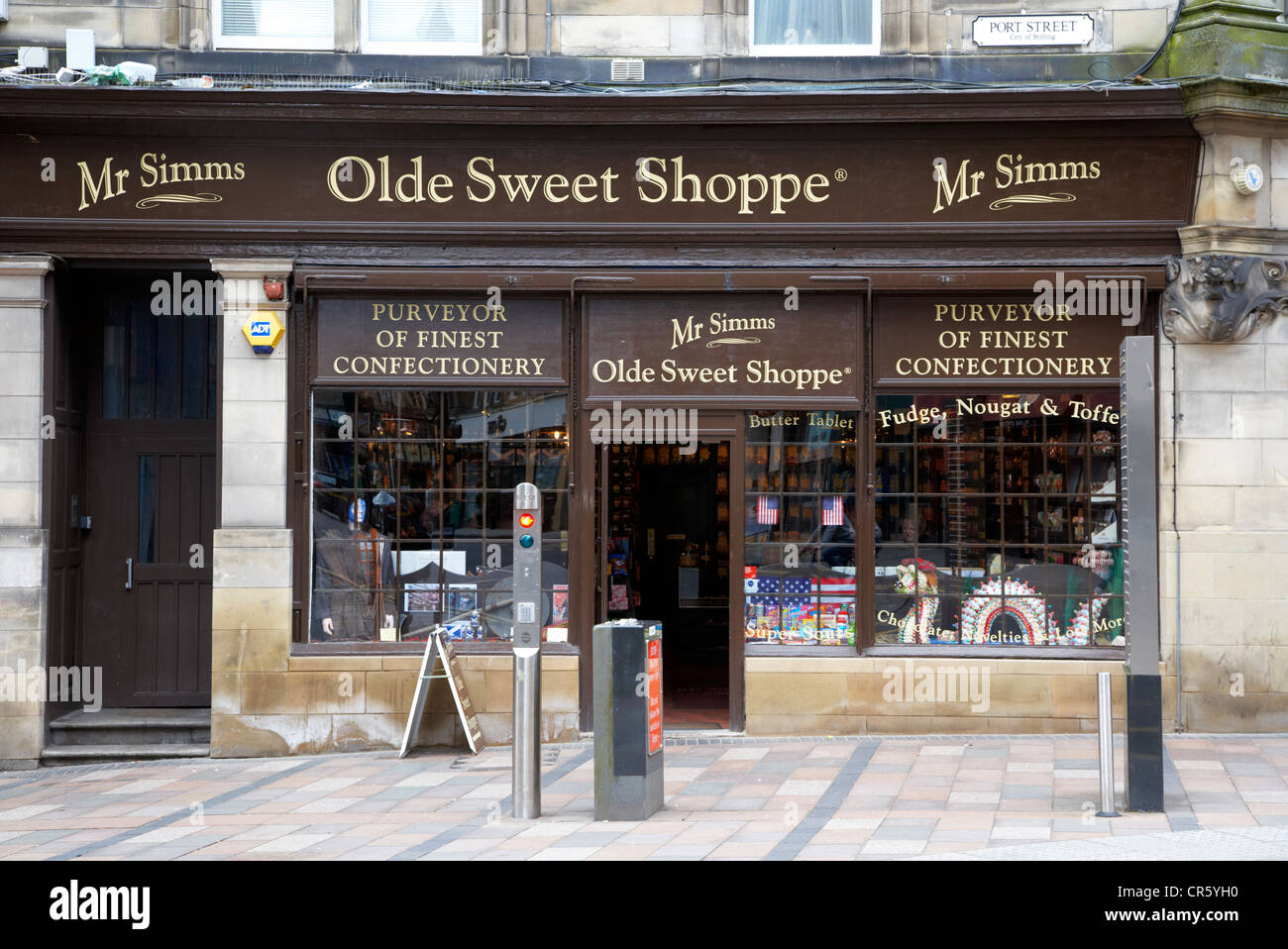 mr simms olde sweet shoppe in stirling scotland uk Stock Photo - Alamy