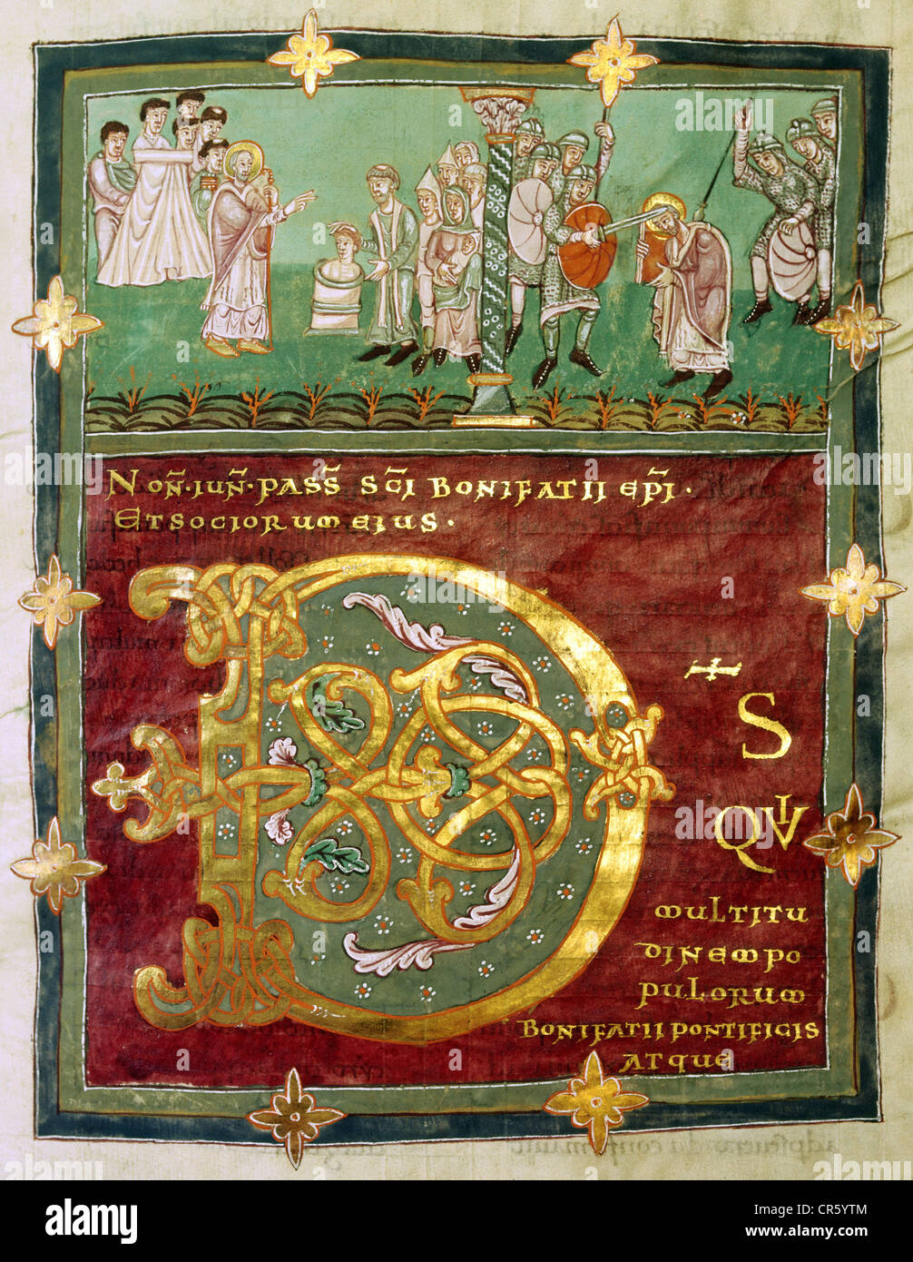 Saint Boniface (Winfrid), 672/673 - 5.6.754, saint, apostle of the ...
