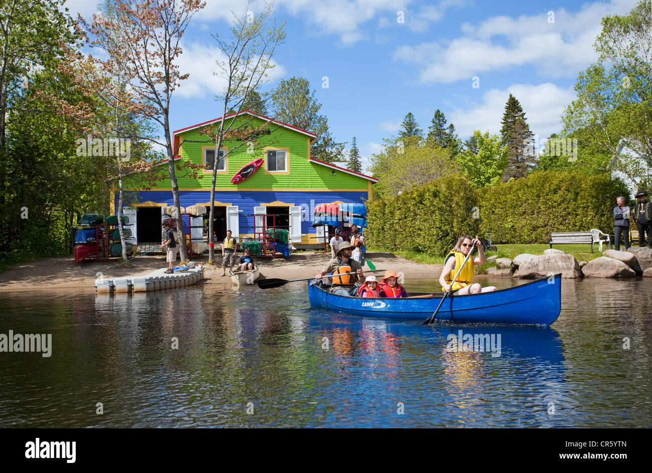 Canada, Quebec Province, Quebec City, park of Saint Charles River ...