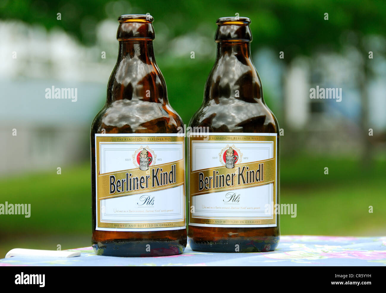 Two german beer bottles hi-res stock photography and images - Alamy