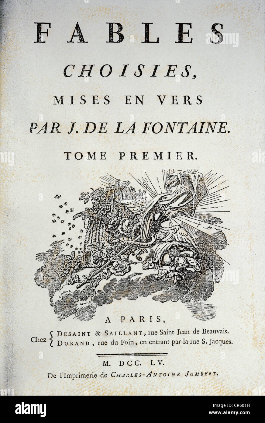 Fables de la fontaine hi-res stock photography and images - Alamy