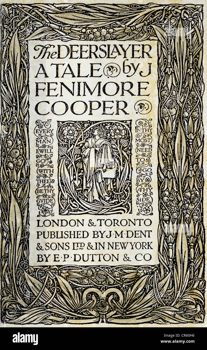 Cooper, James Fenimore, 15.9. 1789 - 14.9.1851, American author ...