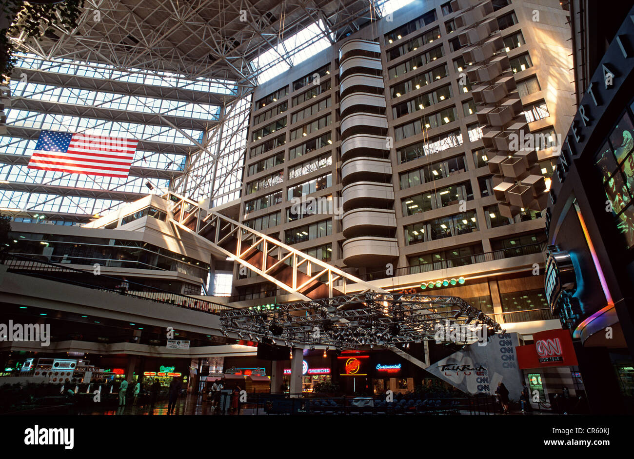 United States, Georgia, Atlanta, CNN building Stock Photo - Alamy