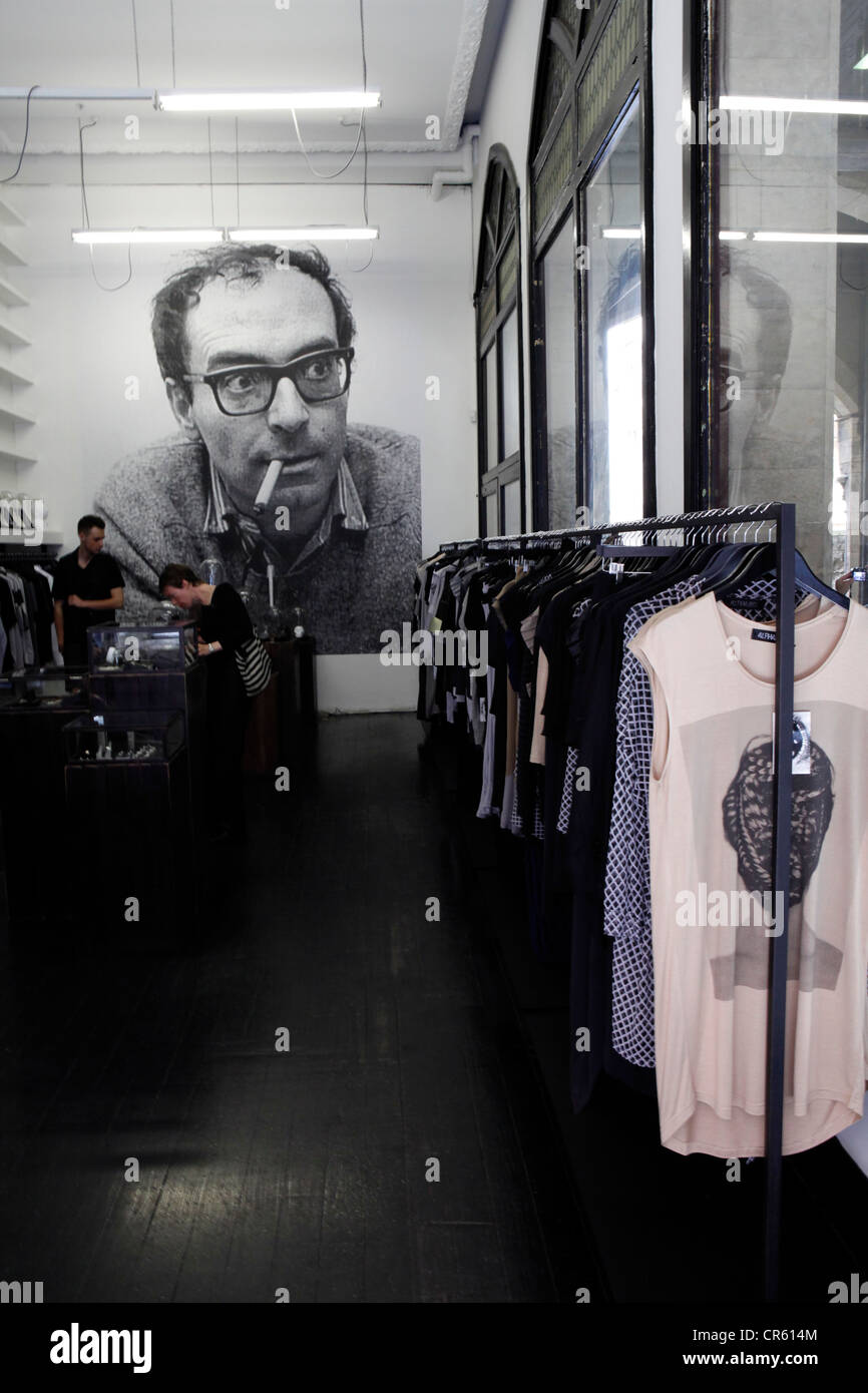 Australia, Victoria, Melbourne, Fitzroy District, clothes shop in the ...