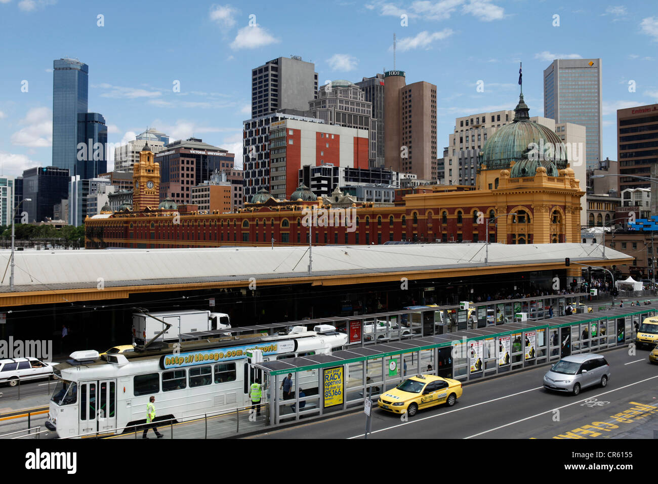 Australia, Victoria, Melbourne, Flinder Station Stock Photo - Alamy