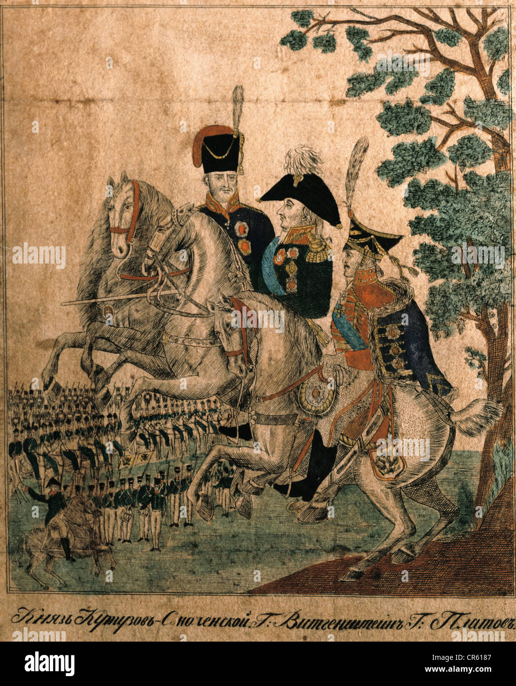 Kutuzov, Mikhail Illarionovich, 16.9. 1745 - 28.4.1813, Russian general ...