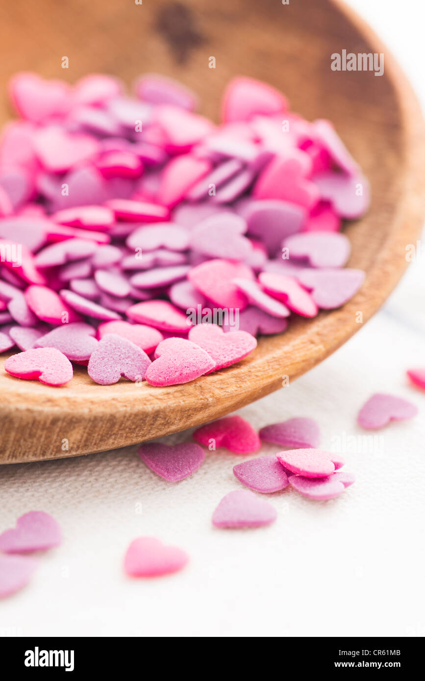 Sprinkles heart hi-res stock photography and images - Alamy