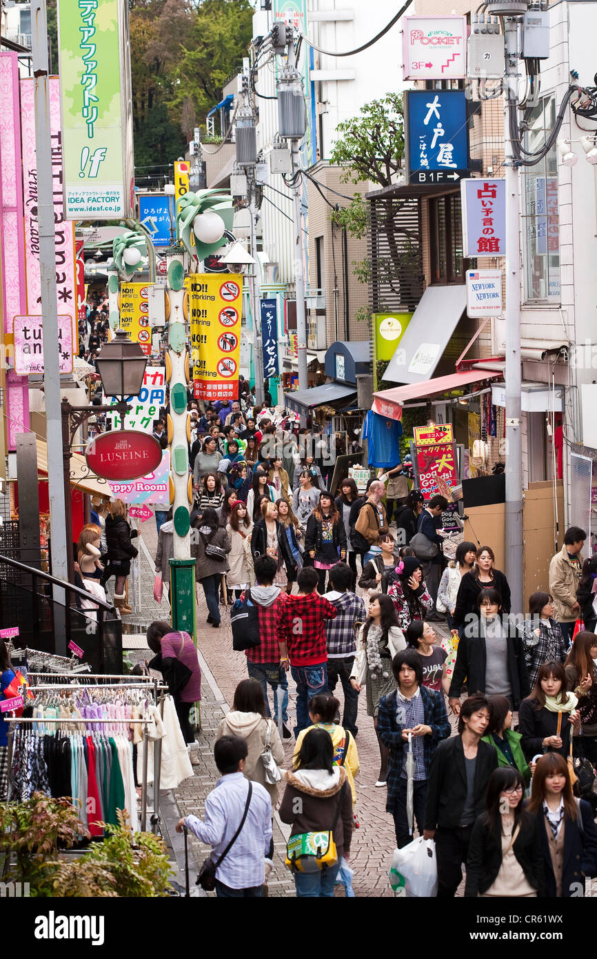 Takeshita street tokyo hi-res stock photography and images - Alamy