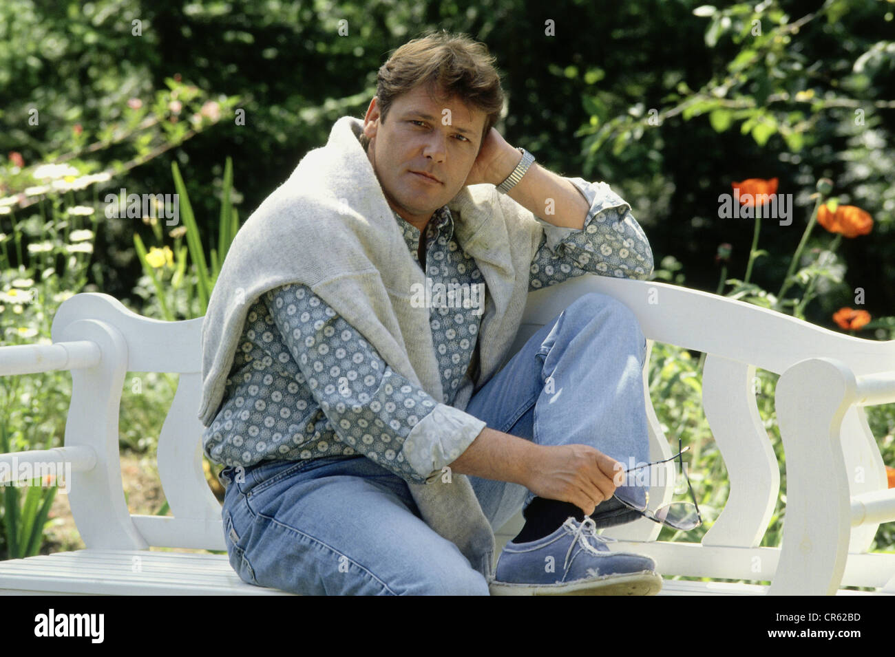 Plathe, Walter, * 5.11.1950, German actor, half length, 16.6.1992 Stock ...