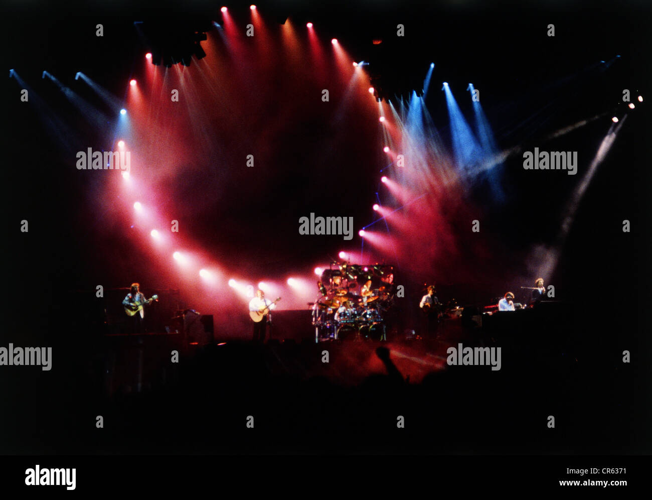 Pink Floyd, British pop music band, founded 1965, concert at Olympic ...