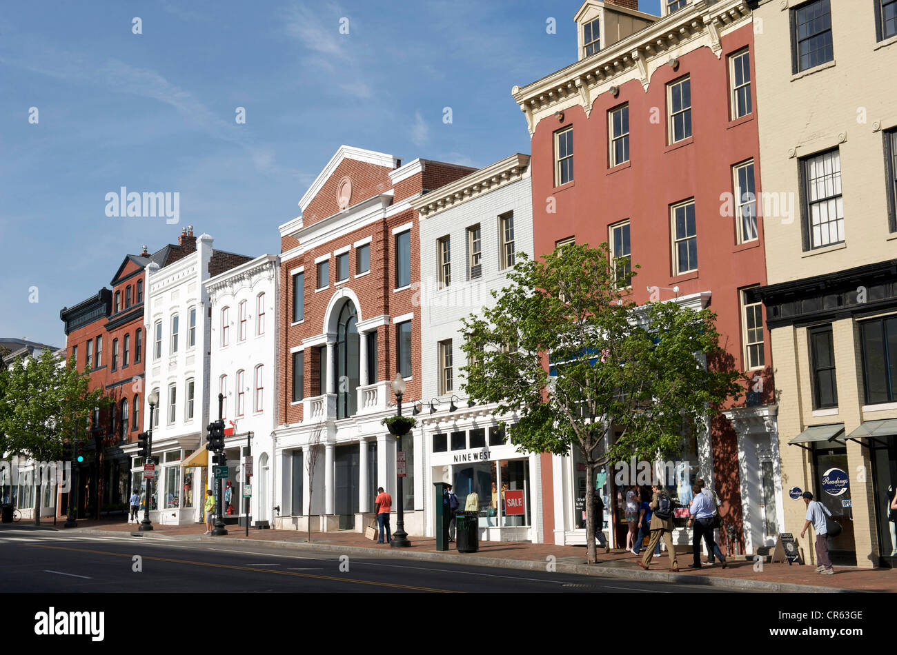 United States, Washington DC, Georgetown Stock Photo - Alamy