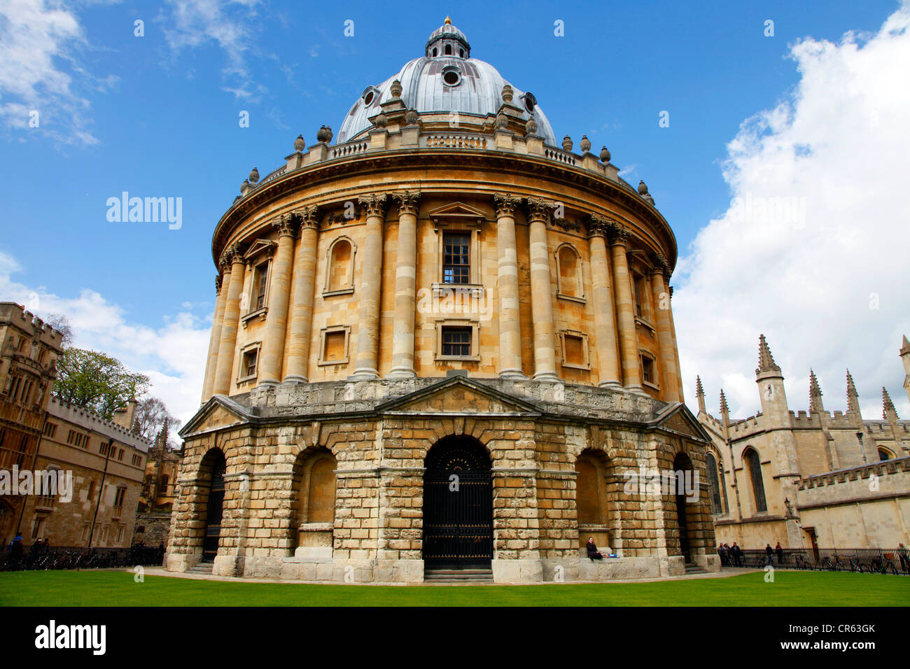 Radcliffe Camera, library and student reading room. Oxford, Oxfordshire ...