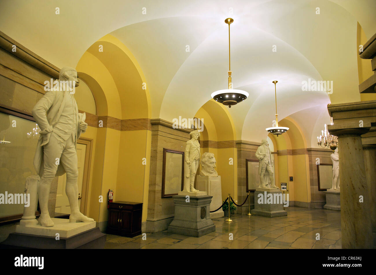 United States, Washington DC, The Mall, the Capitol, the Crypt Stock ...