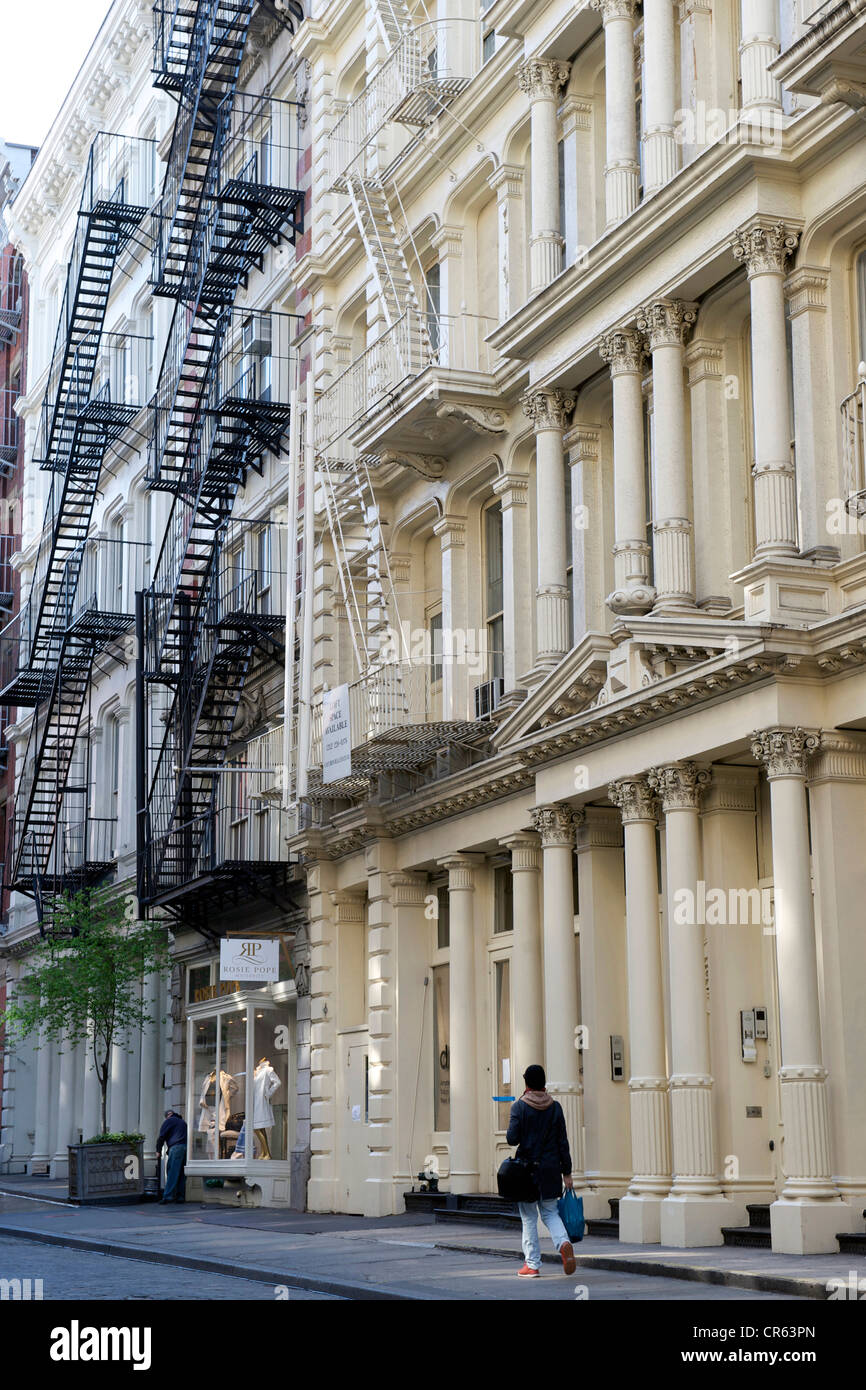 Manhattan soho hi-res stock photography and images - Alamy