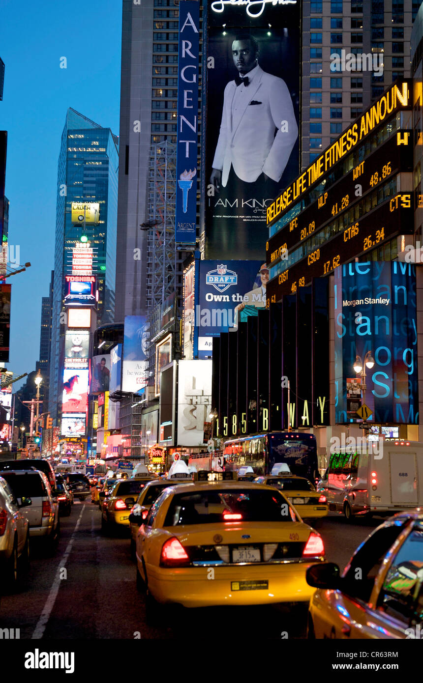 United States, New York City, Manhattan, Times Square Stock Photo - Alamy