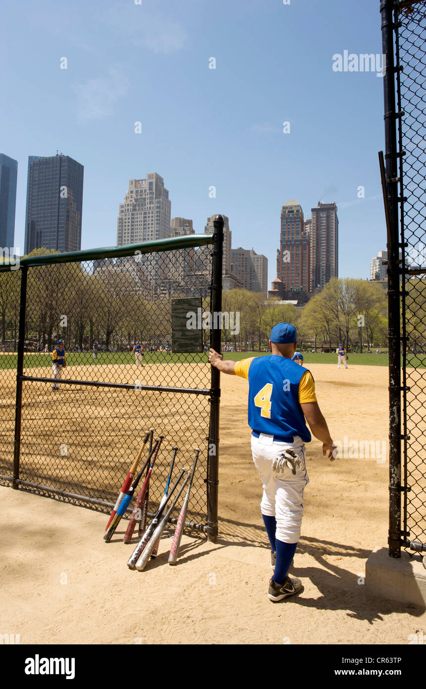 Baseball field central park new hi-res stock photography and images - Alamy