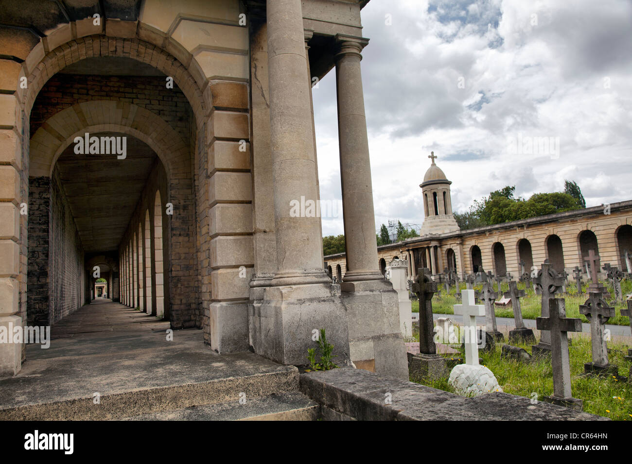 Brompton cemetery - London UK Stock Photo - Alamy