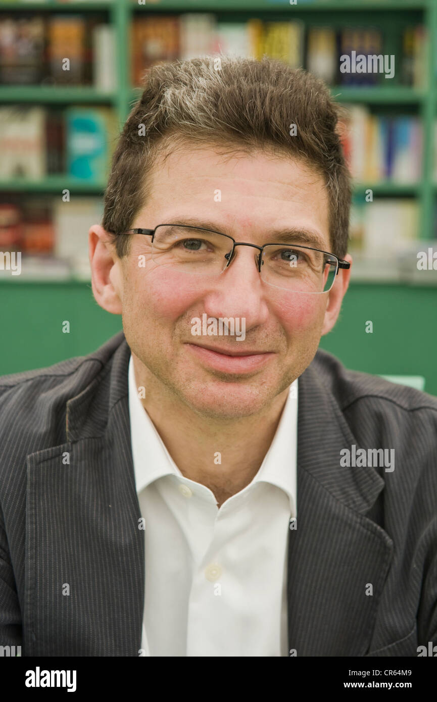 Daniel Pick author pictured at The Telegraph Hay Festival 2012, Hay-on ...