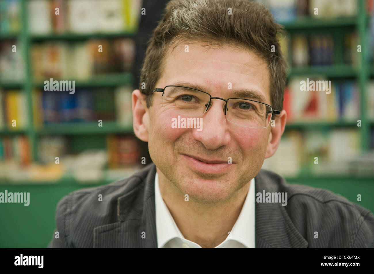 Daniel Pick author pictured at The Telegraph Hay Festival 2012, Hay-on ...