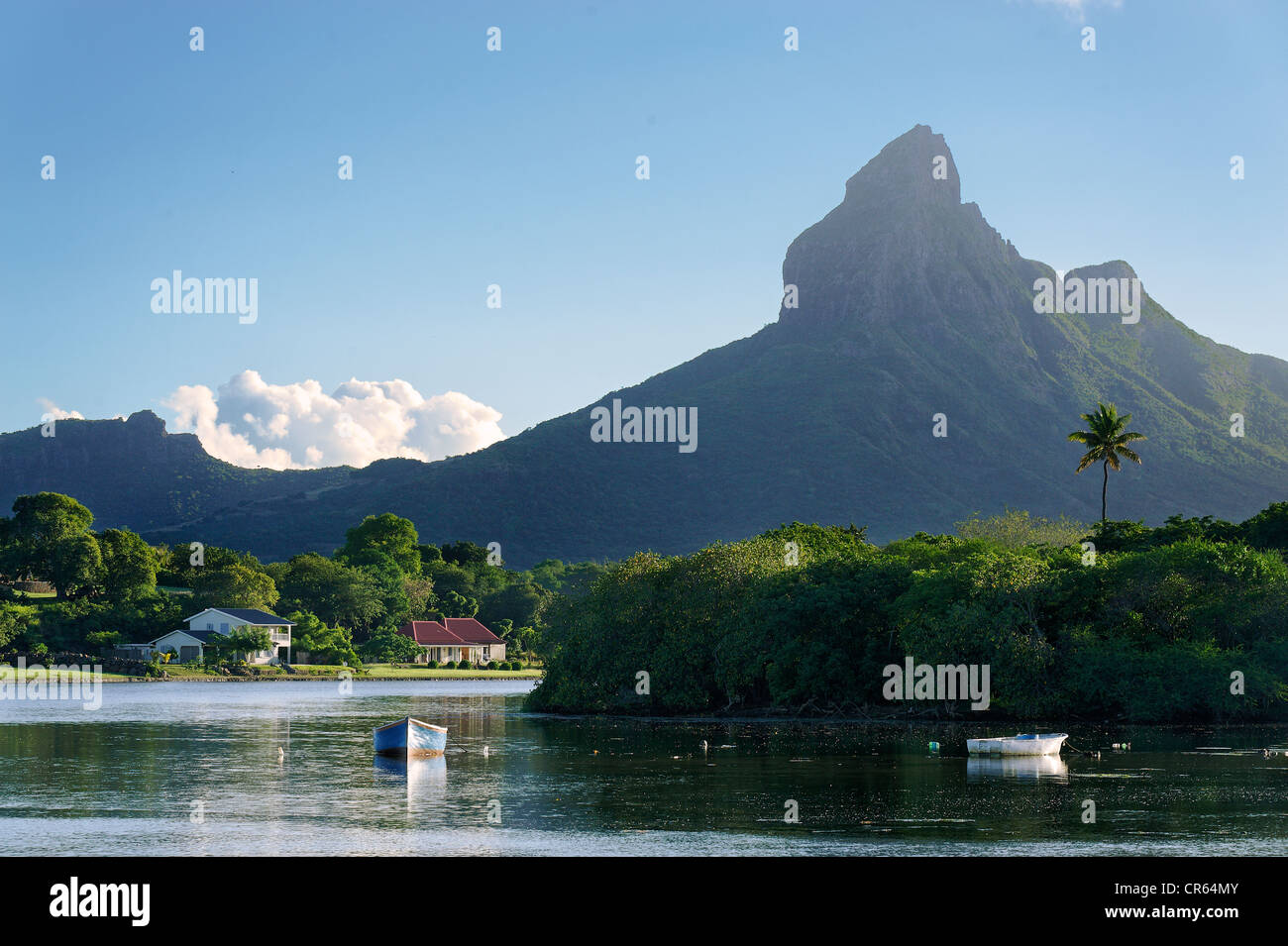 Mauritius, West Coast, Black River District, Tamarin, Montagne du ...