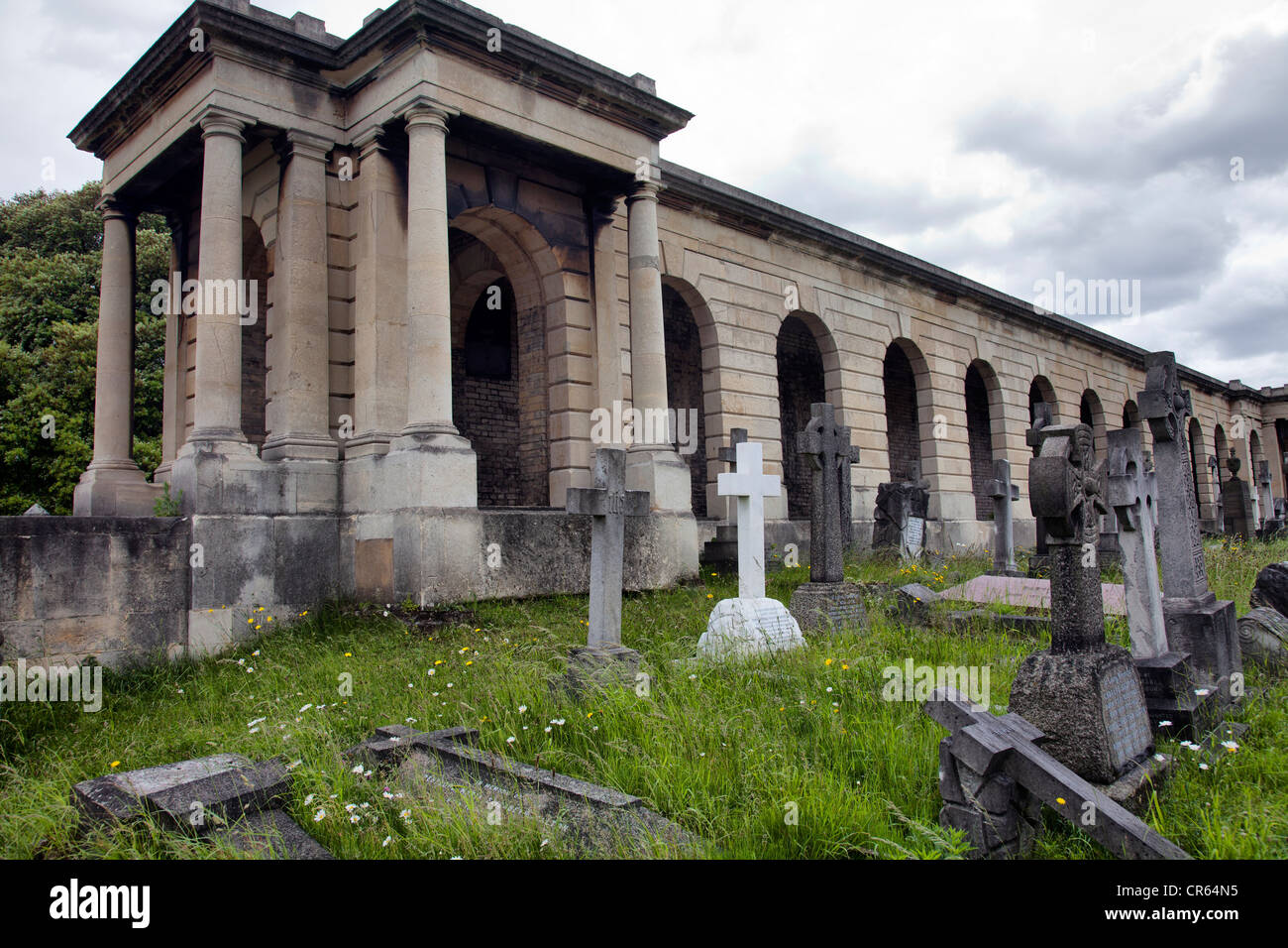 Brompton cemetery - London UK Stock Photo - Alamy