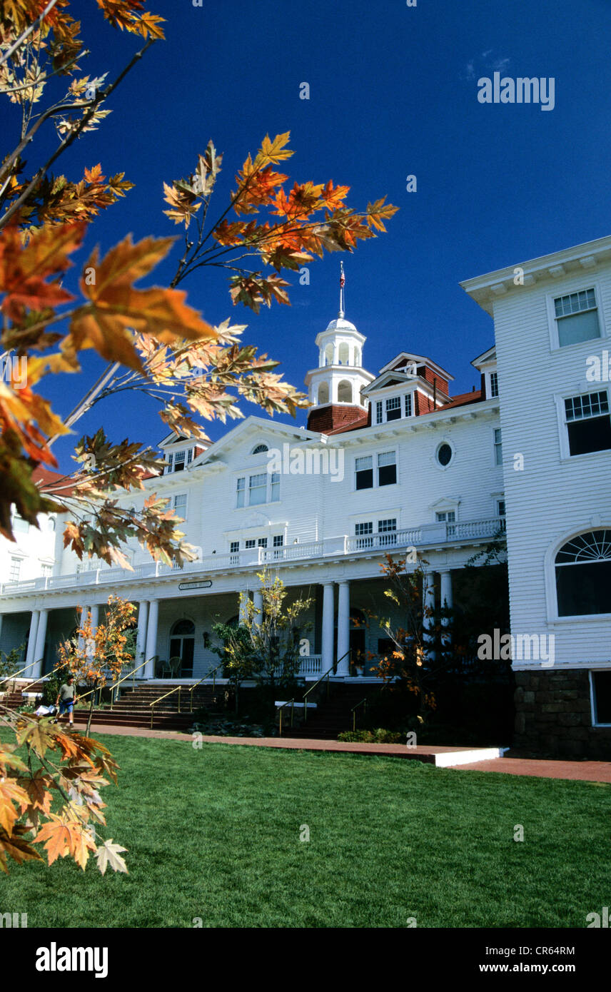 Stanley Hotel, Estes Park, Colorado, USA Stock Photo - Alamy