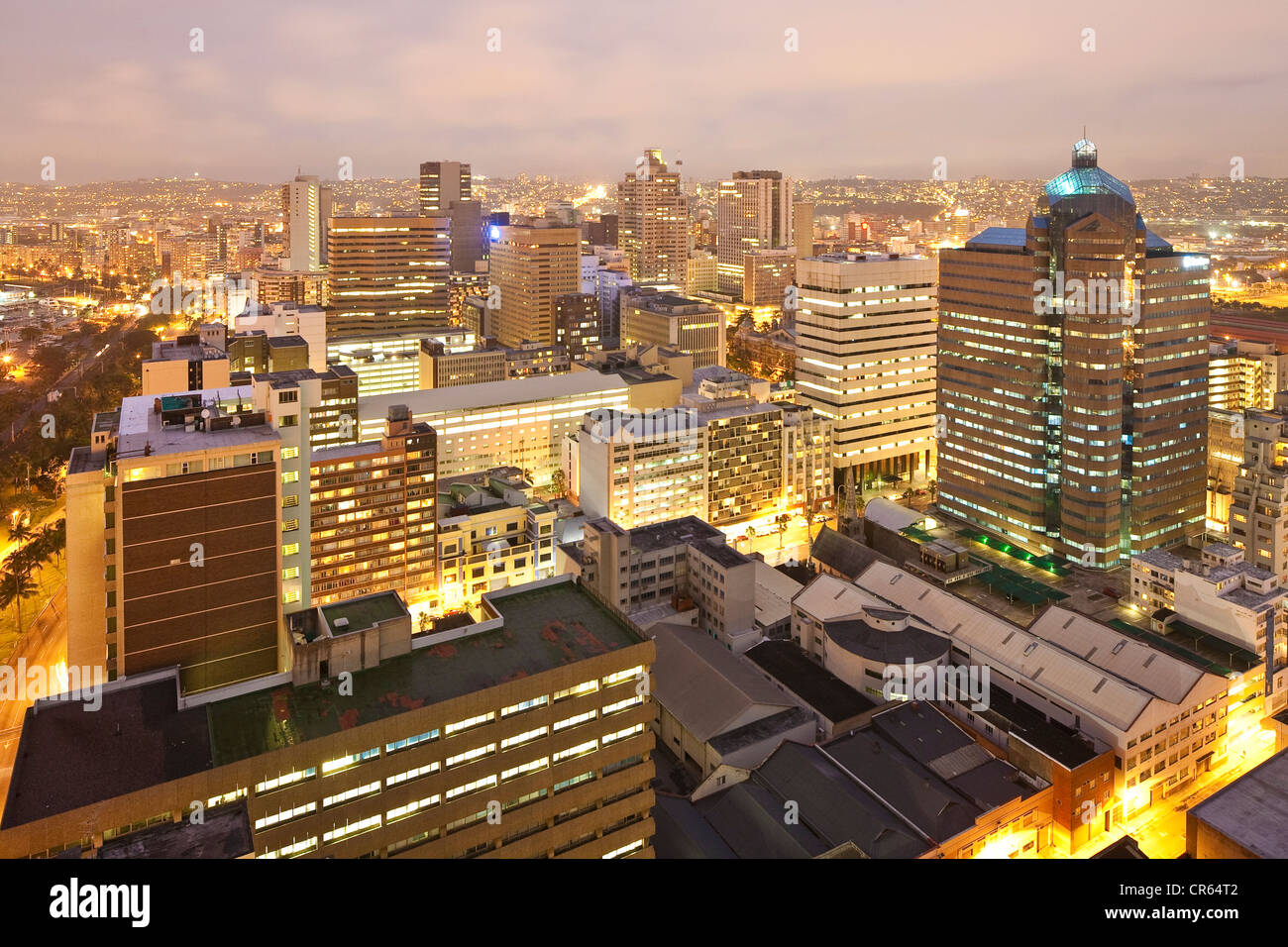 South Africa, Kwazulu Natal Province, Durban, view from the Roma ...
