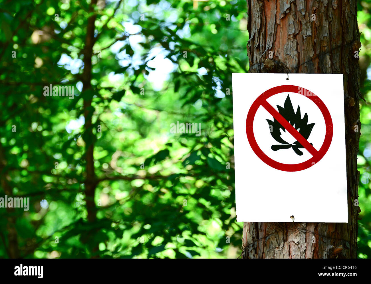 Prohibited fire hi-res stock photography and images - Alamy
