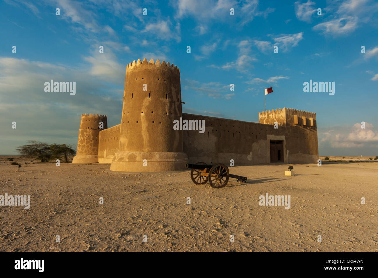 Al Zubarah Fort, Qatar Stock Photo - Alamy
