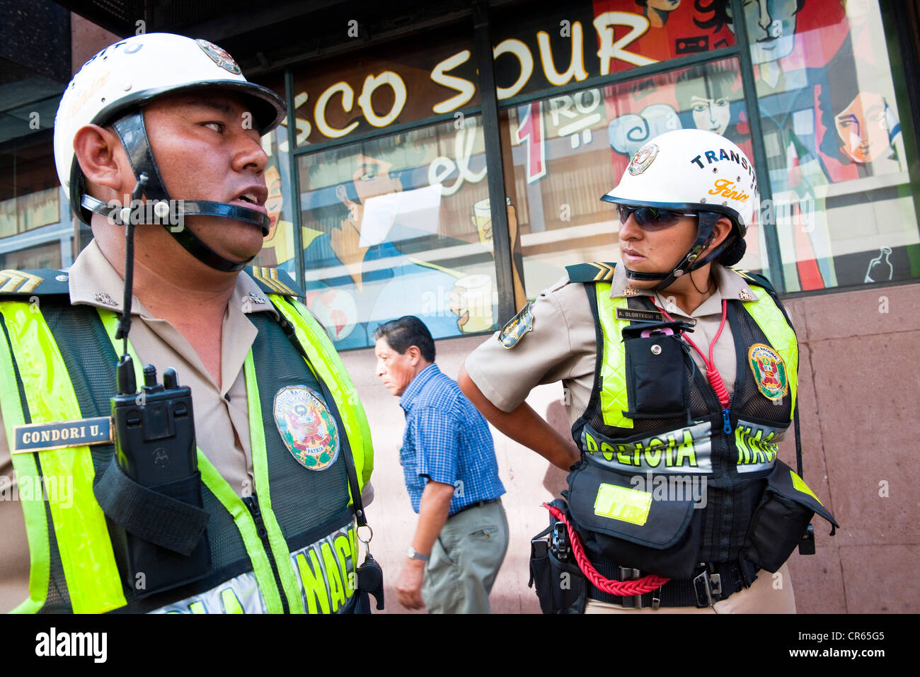 Police woman lima peru hi-res stock photography and images - Alamy
