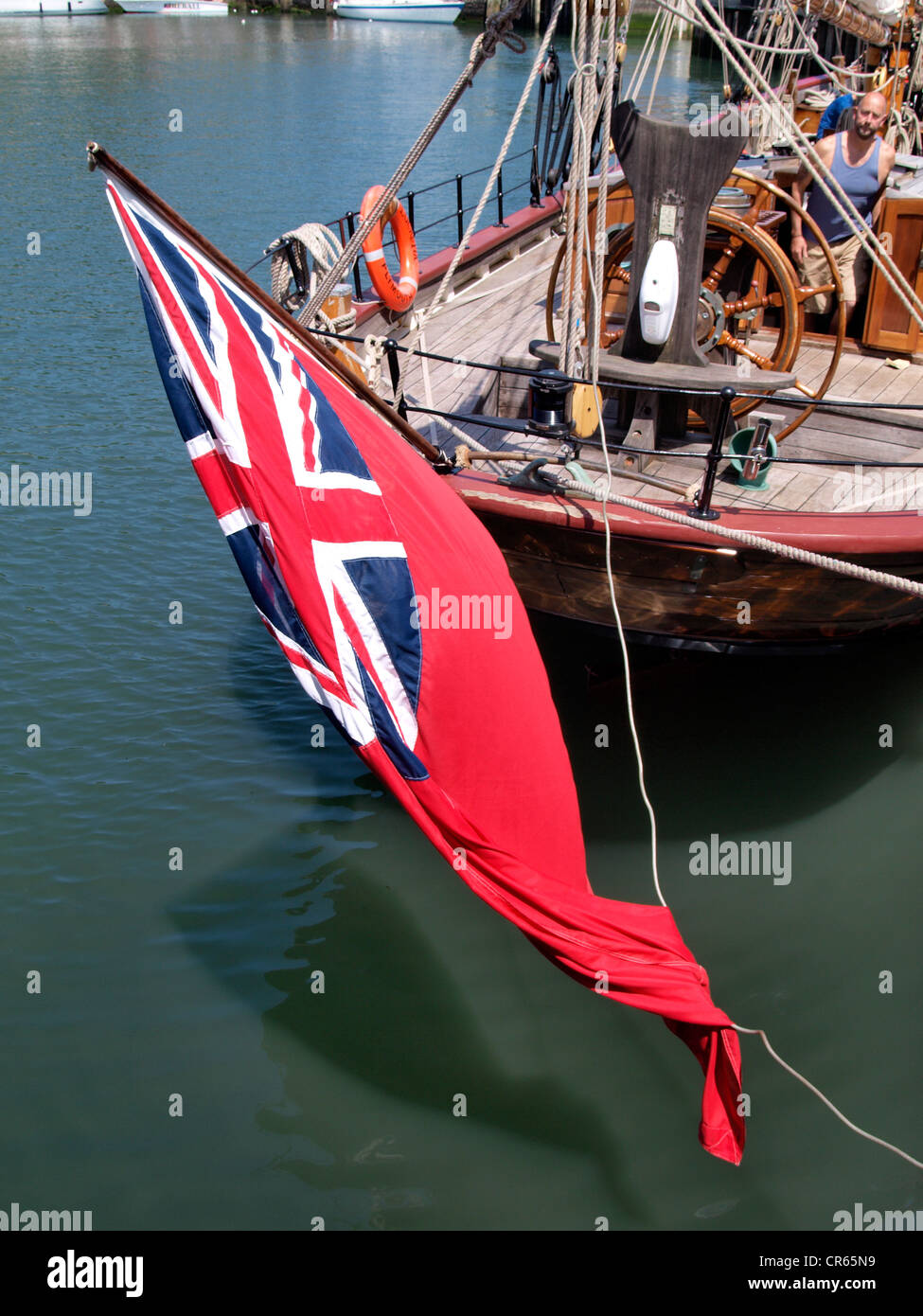 Red Ensign, UK Stock Photo - Alamy