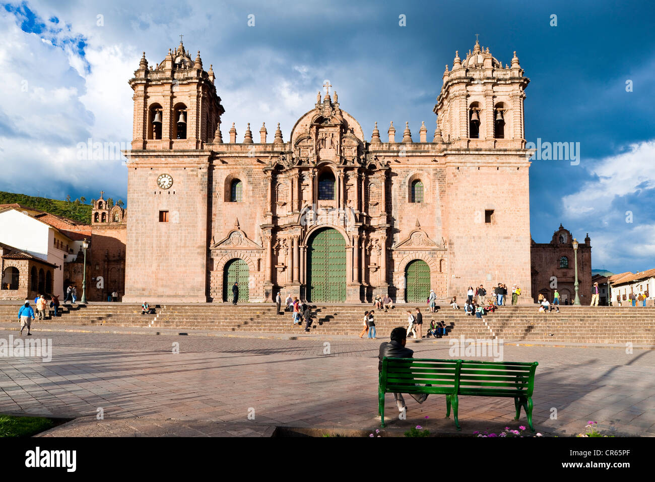Peru, Cuzco Province, Cuzco, UNESCO World Heritage, Plaza de Armas ...