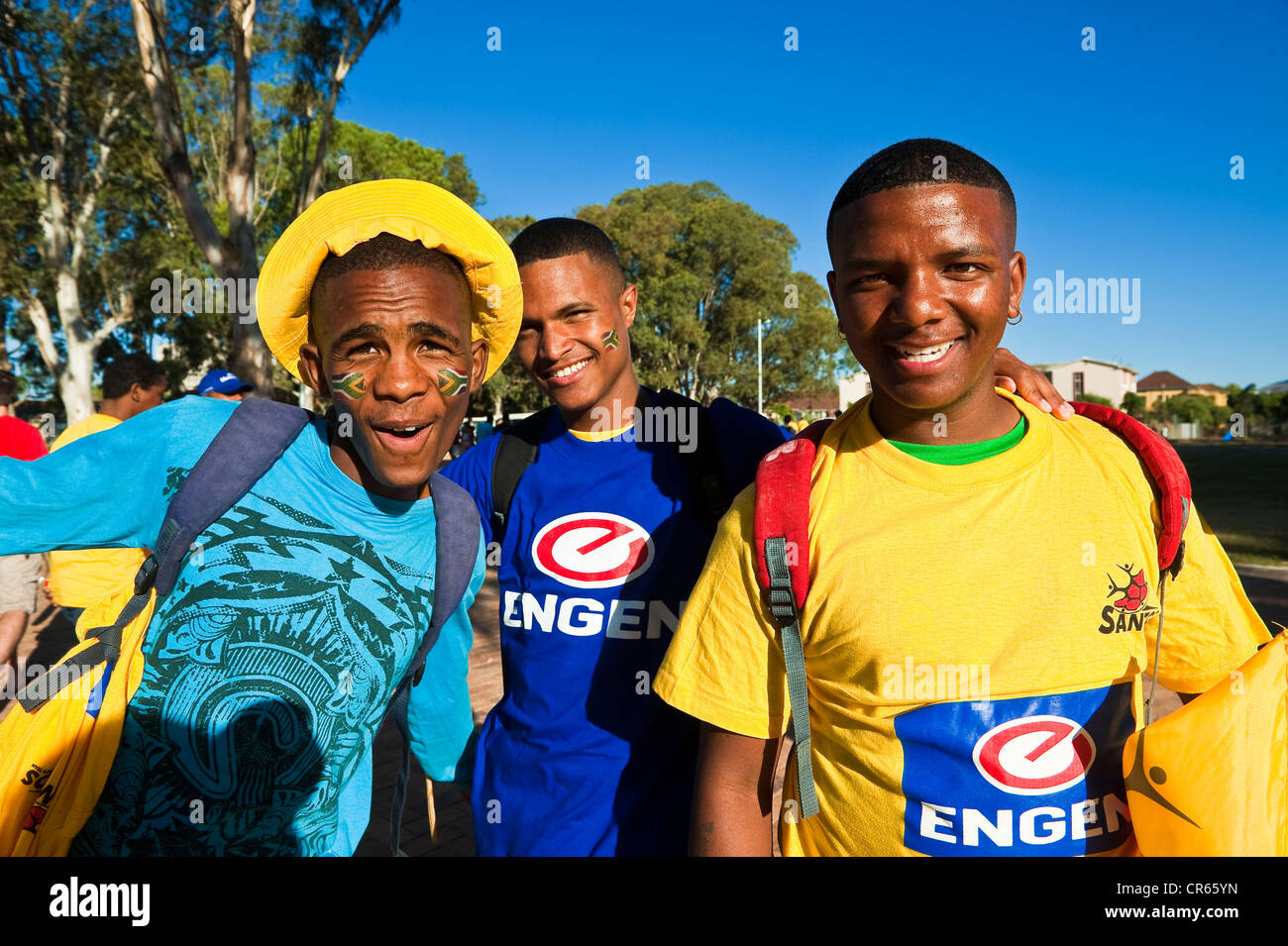 South africa sport fans High Resolution Stock Photography and Images ...
