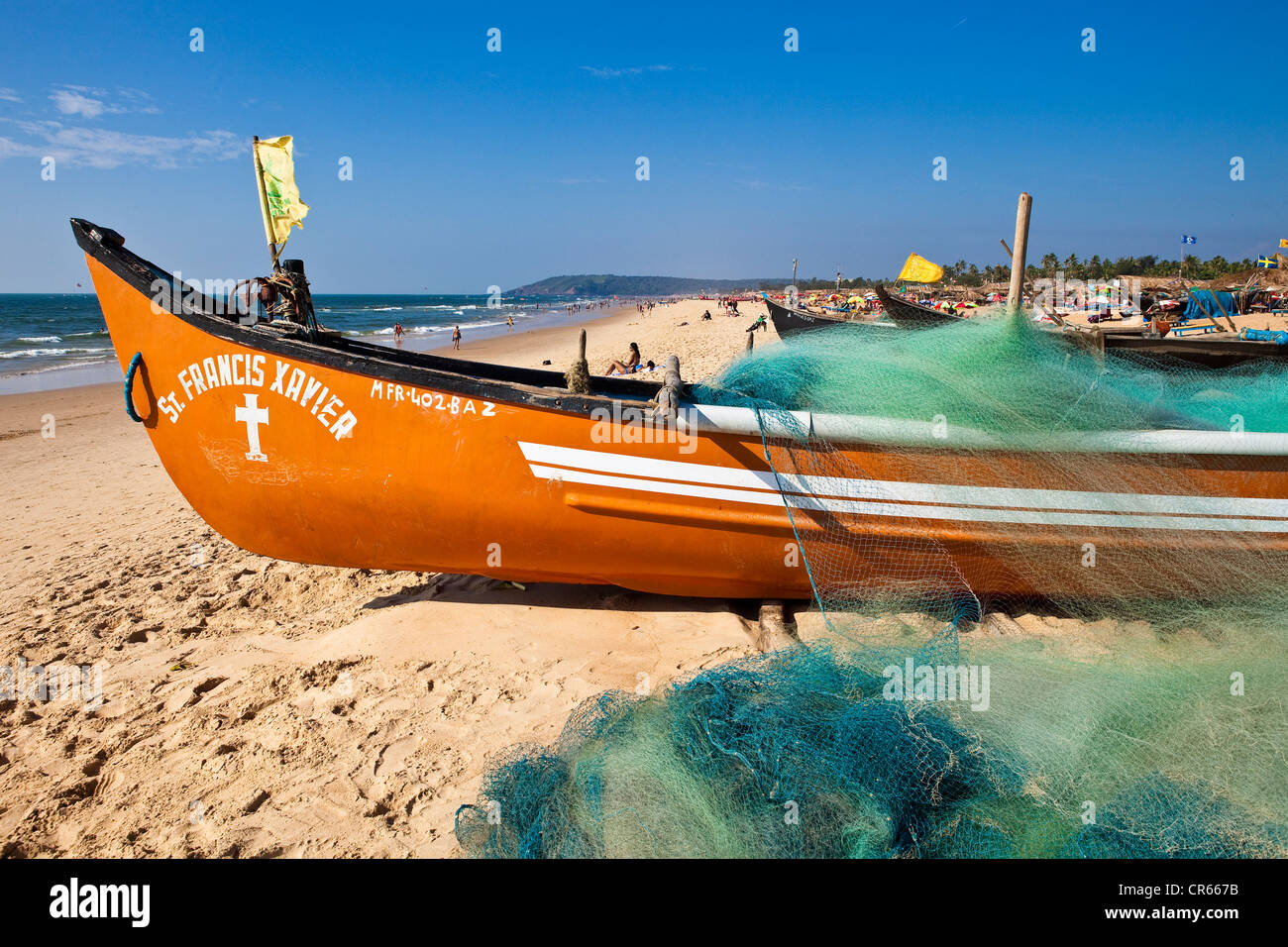 India, Goa State, Calangute, the beach Stock Photo - Alamy