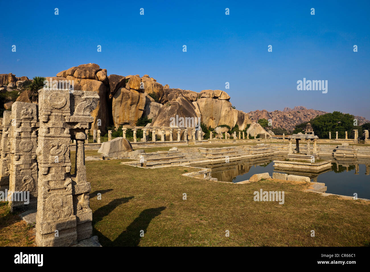 India, Karnataka State, Hampi, capital of the last great Hindu Kingdom ...