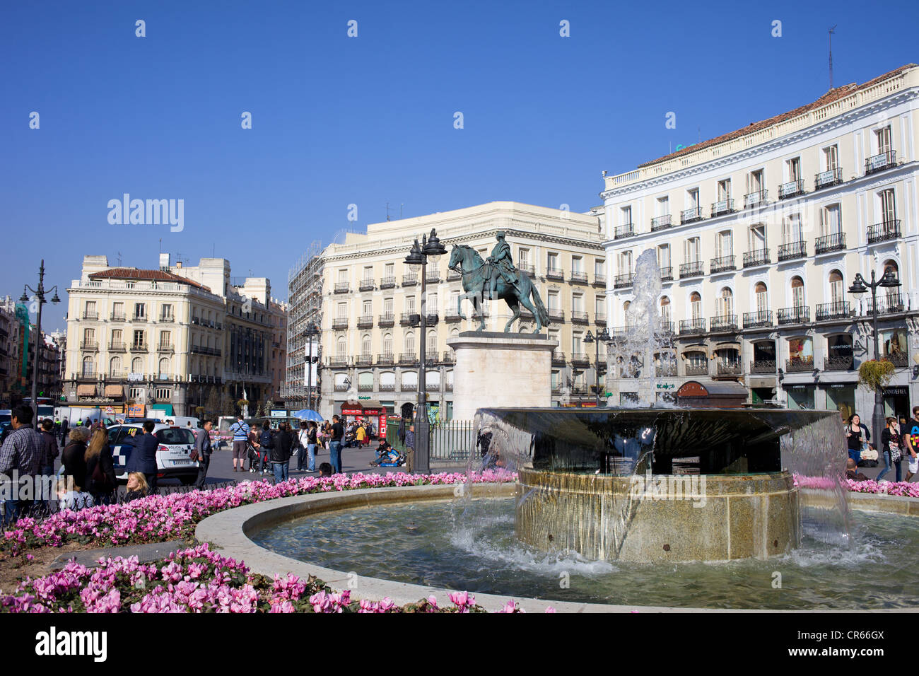 Puerta del Sol in Madrid, Spain Stock Photo - Alamy