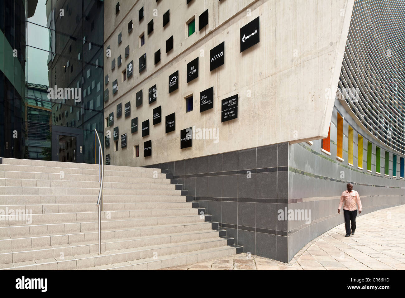 South Africa, Gauteng Province, Johannesburg, Melrose Arch, office ...