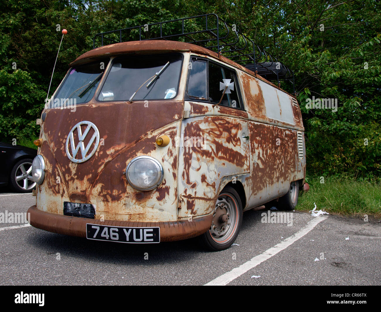 VW Rat Van, UK Stock Photo - Alamy