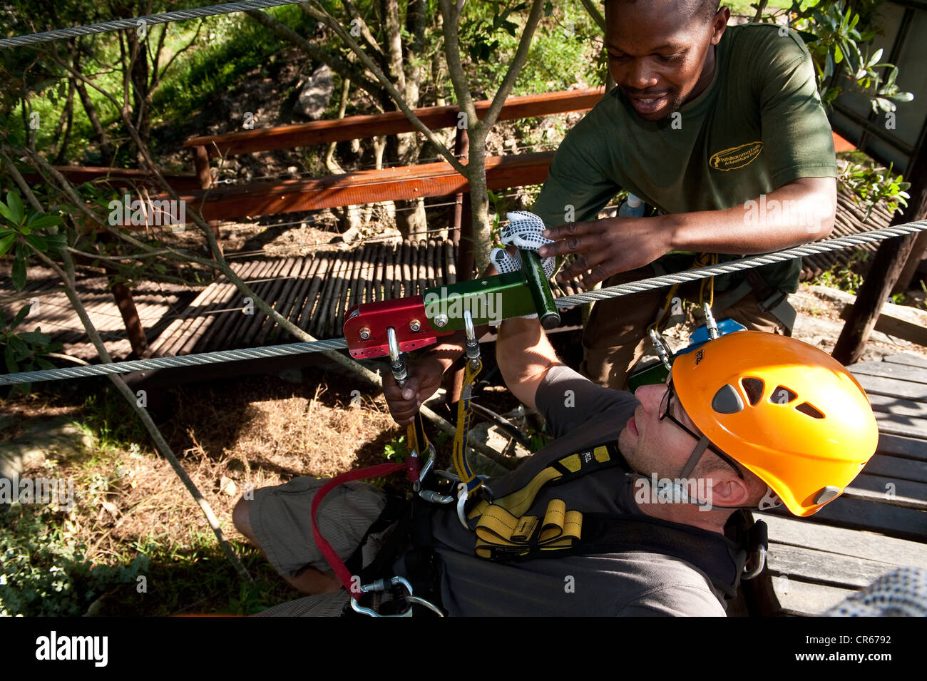 South Africa, Western Cape, Garden Route, Tsitsikamma, adventure ...