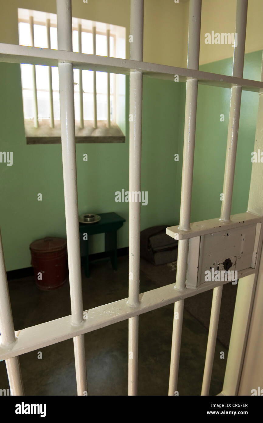 South Africa, Western Cape, Cape Town, the prison of Robben Island ...