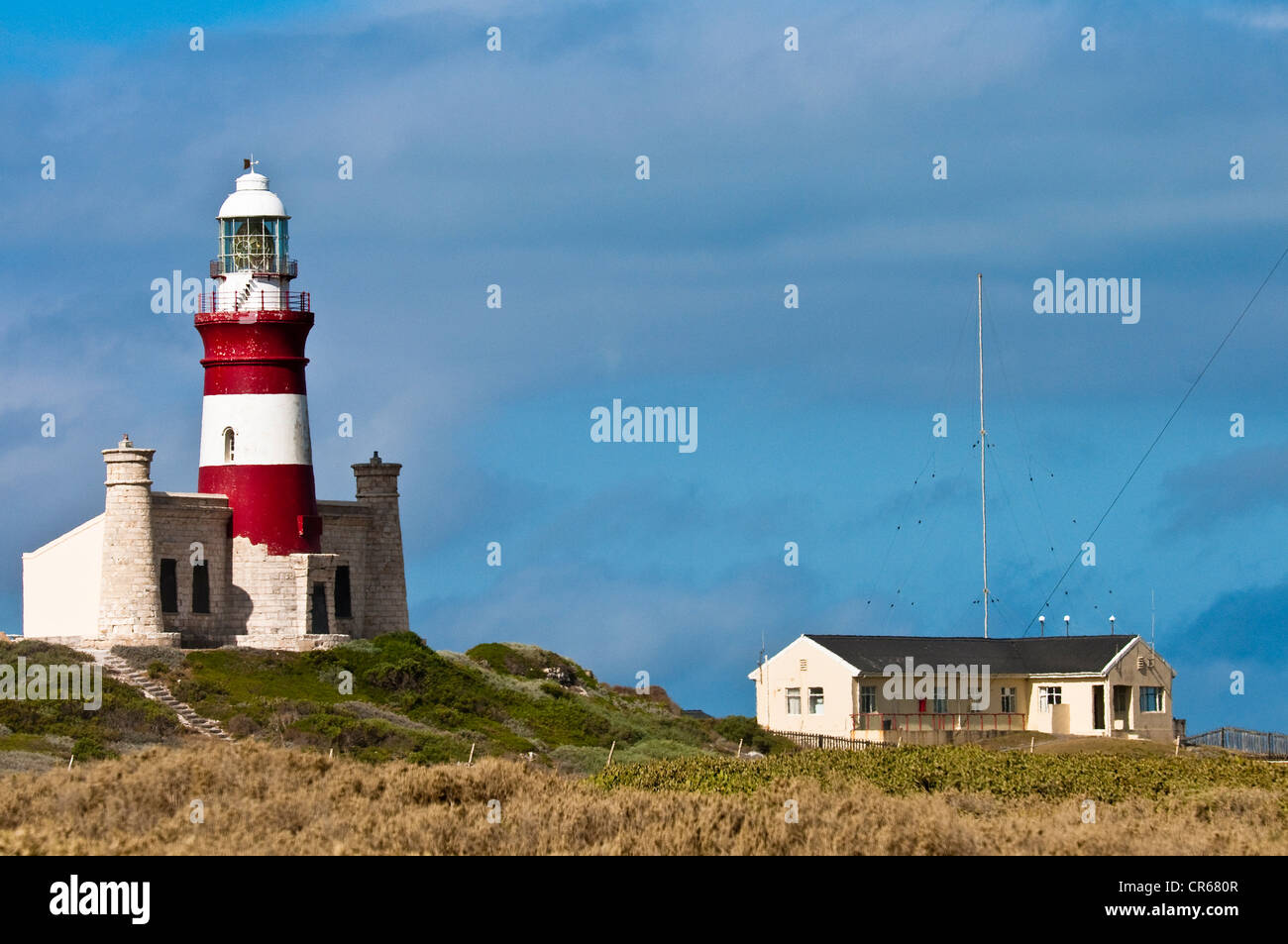 South Africa, Western Cape, Cape Agulhas, the southernmost point in the ...