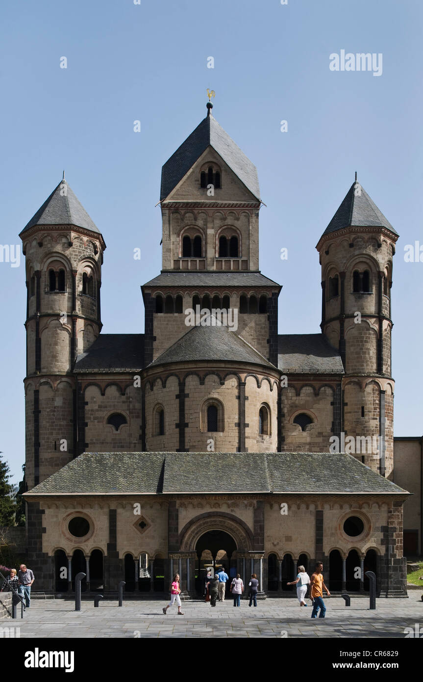 Maria Laach Abbey, west side of the monastery church, west choir ...